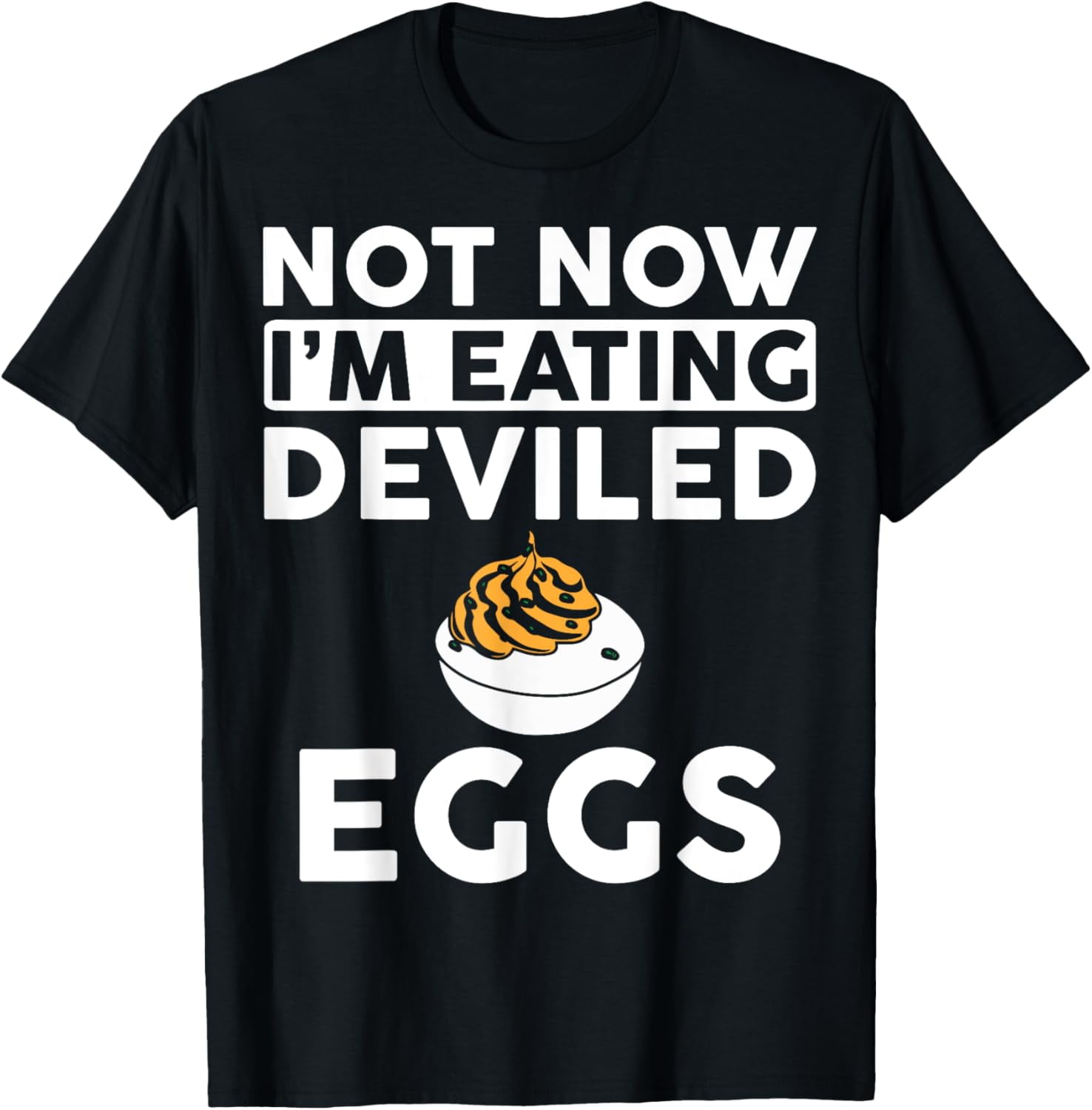 Deviled Eggs Apparel - Funny Cute Egg Lover Design T-Shirt - Walmart.com