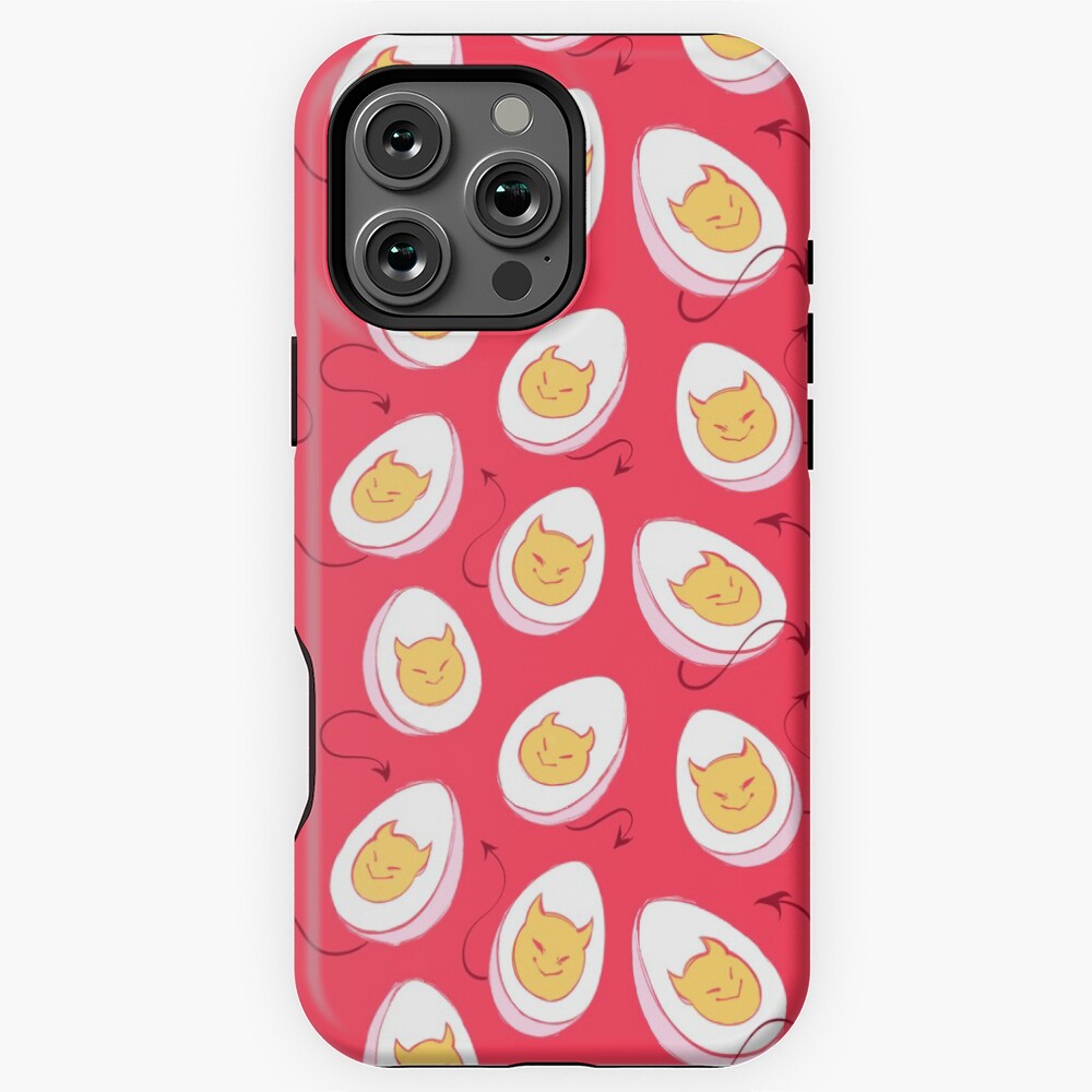Deviled Eggs Funny Halloween Phone Case for iPhone 16 15 14 13 12 11 ...
