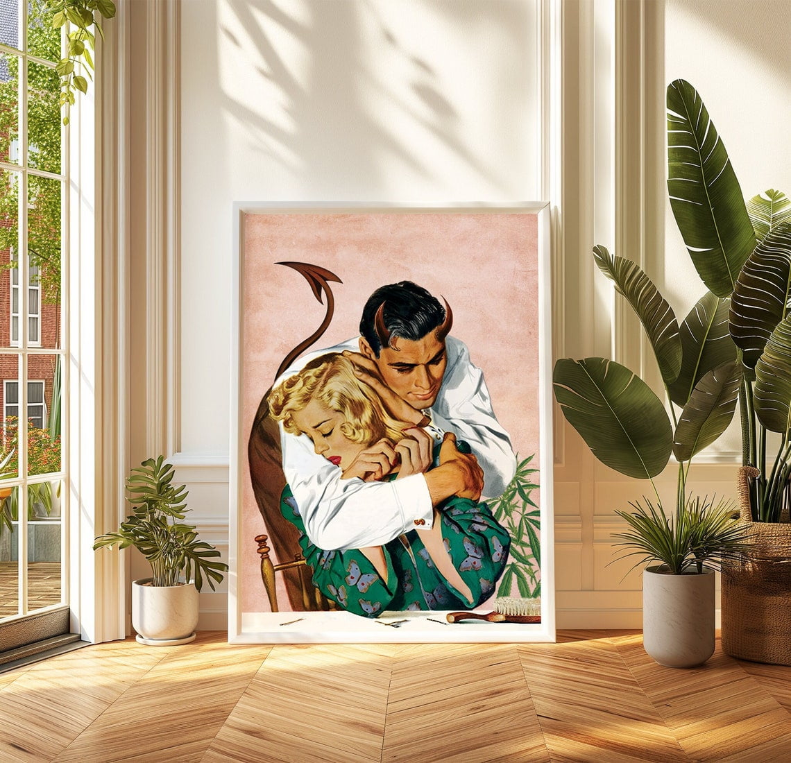 Devilish Affair Devil Art, Trippy Art, Dark Art, Vintage Wall Art ...