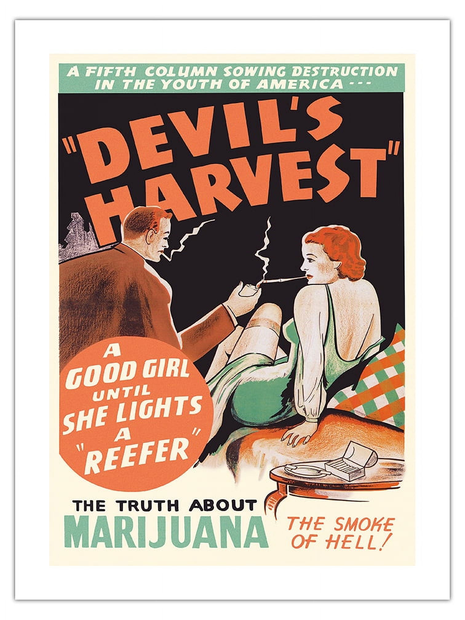 Devils Harvest - The Truth About Marijuana - The Smoke of Hell ...