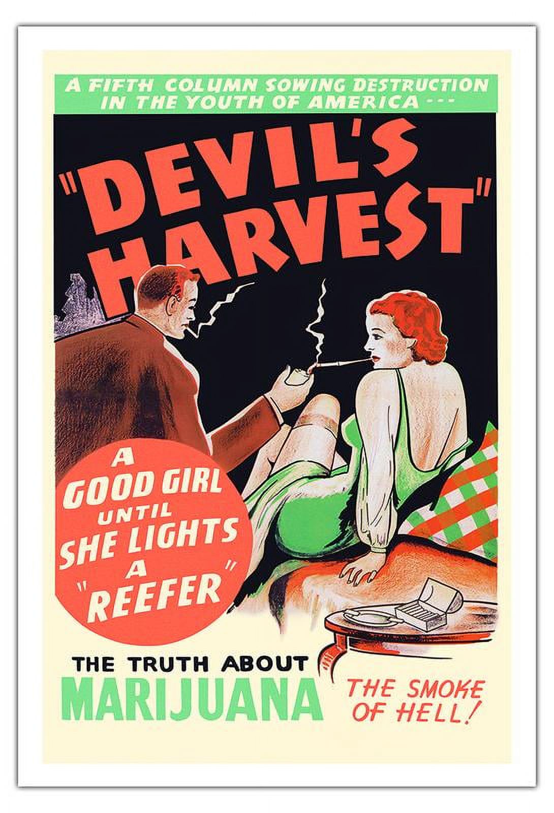 Devils Harvest - The Truth About Marijuana - The Smoke of Hell ...