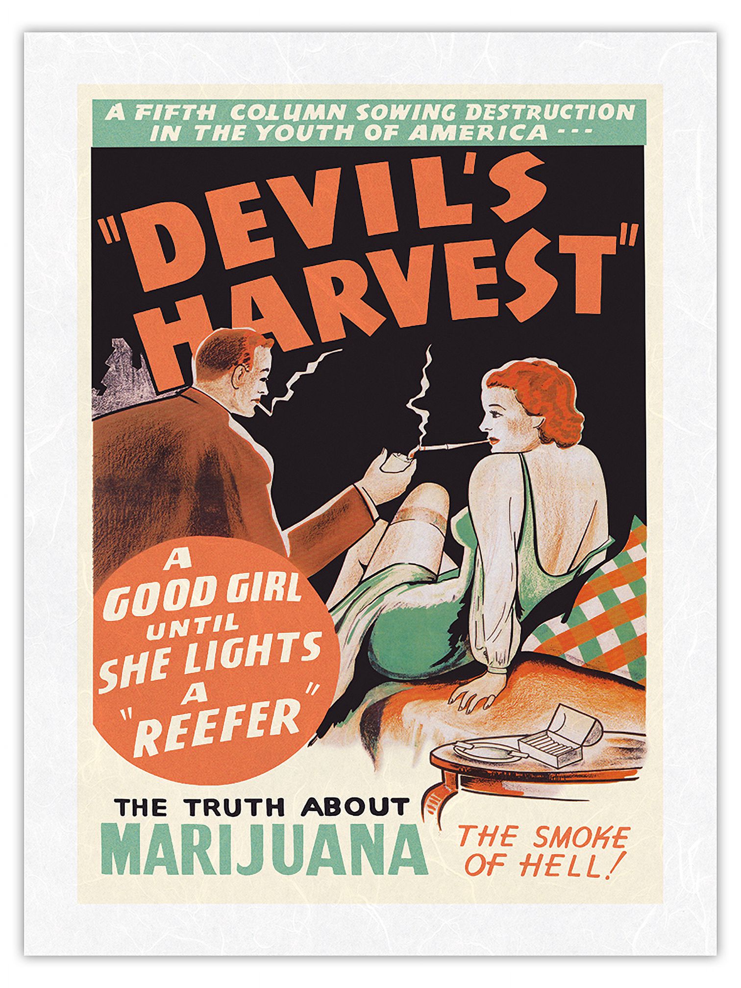 Devils Harvest - The Truth About Marijuana - The Smoke of Hell ...