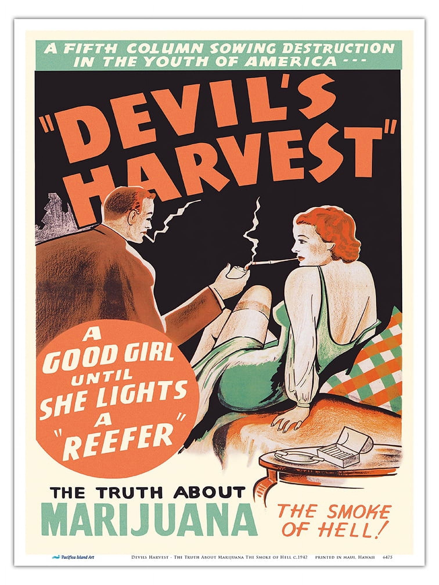 Devils Harvest - The Truth About Marijuana - The Smoke of Hell ...