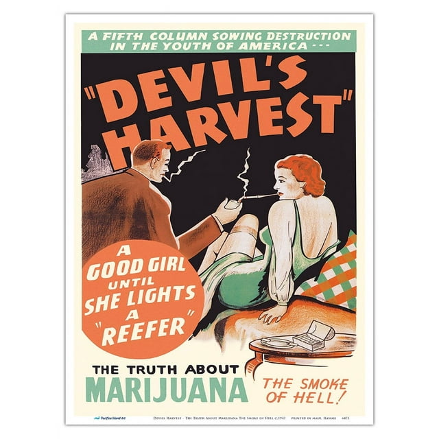 Devils Harvest - The Truth About Marijuana - The Smoke of Hell ...