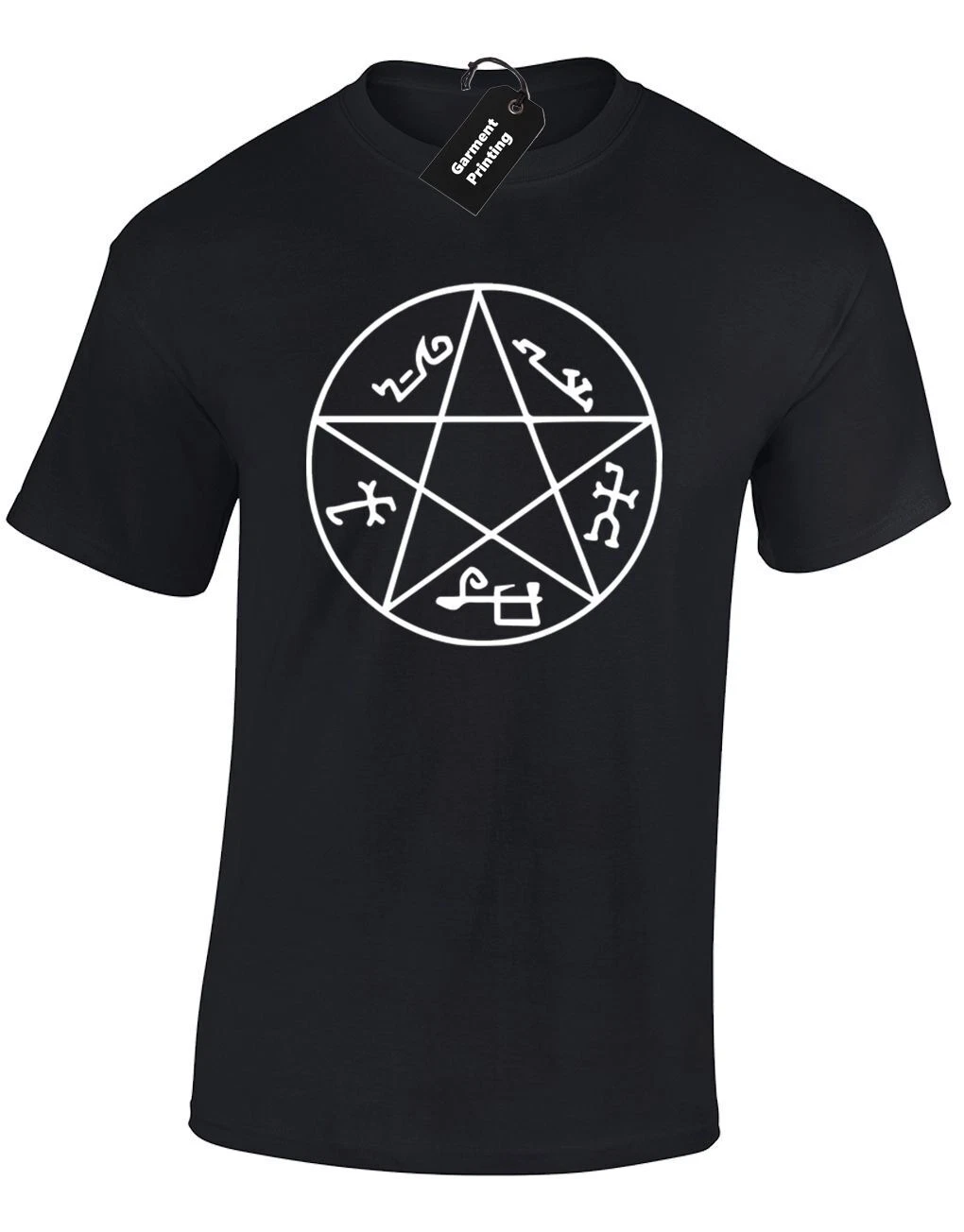 Devils Trap Winchester Supernatural Design Evil Cult T-Shirt EB578, for ...