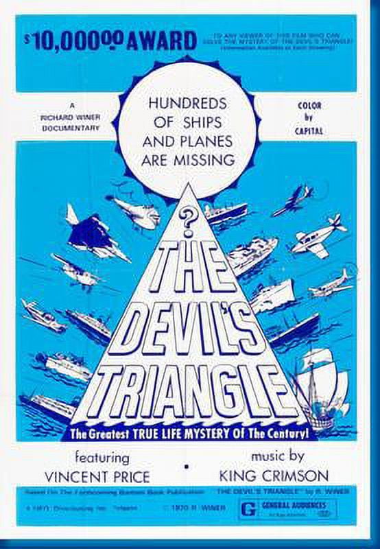 Devils Triangle The Movie Poster Reprint 27inx40in for any room 27x40 ...