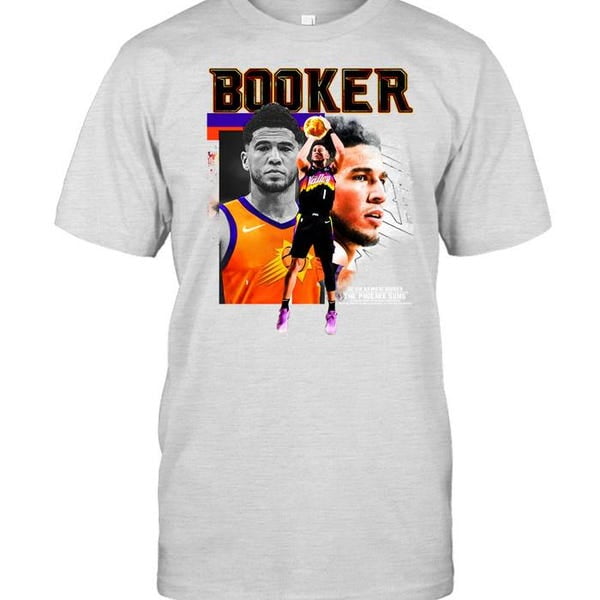 Devin Booker Basketball shirt, Classic 90s Graphic Tee, Unisex, Vintage ...