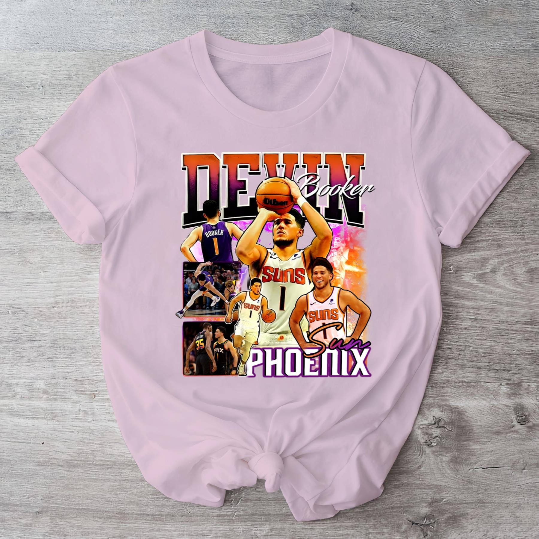 Devin Booker Phoenix Basketball Shirt, Suns Basketball Shirt Christmas Gift Unisex, Basketball ...