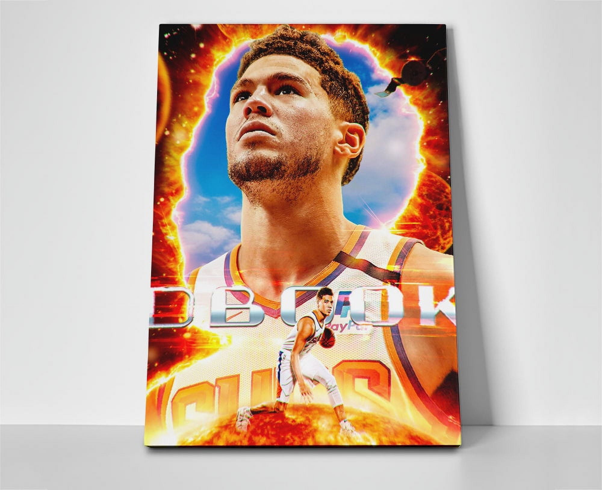 Devin Booker Phoenix Poster or Wrapped Canvas - Walmart.com
