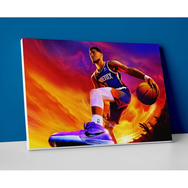 Devin Booker Poster or Wrapped Canvas - Walmart Business Supplies