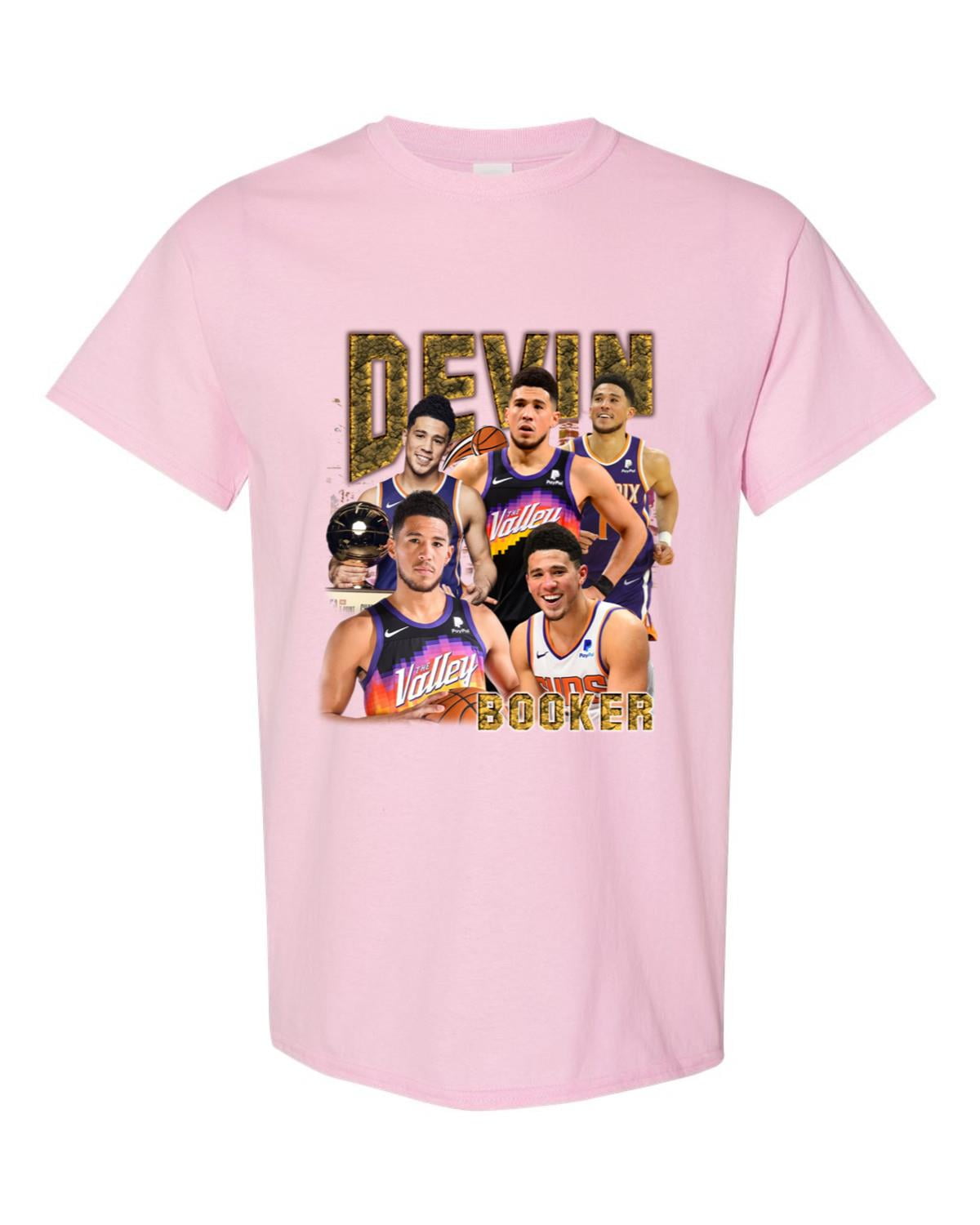 Devin Booker T-Shirt Basketball Star Tribute with Graphic Art, for men ...