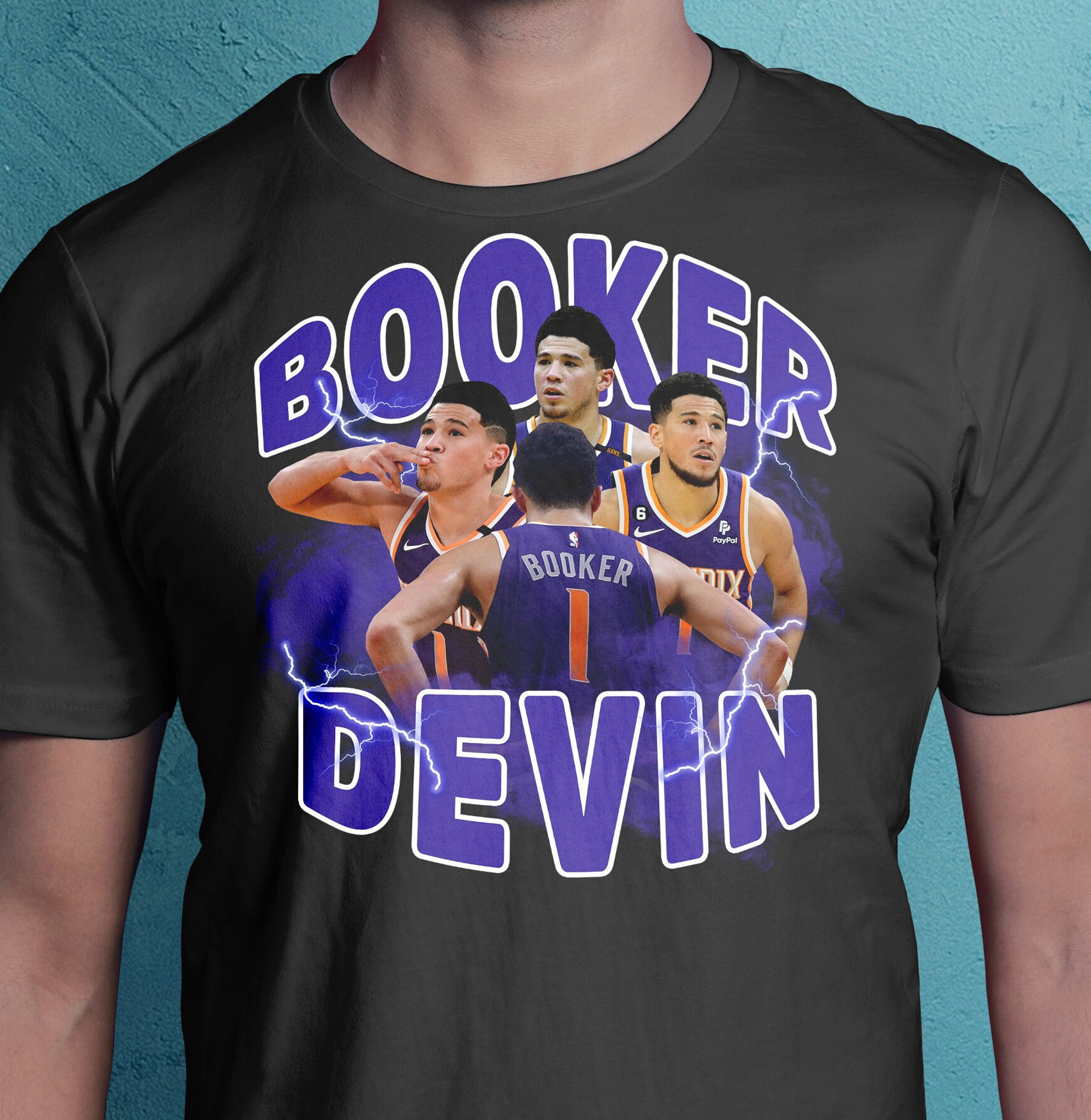 Devin Booker T Shirt Design PNG Instant Download - Devin Booker Fan ...