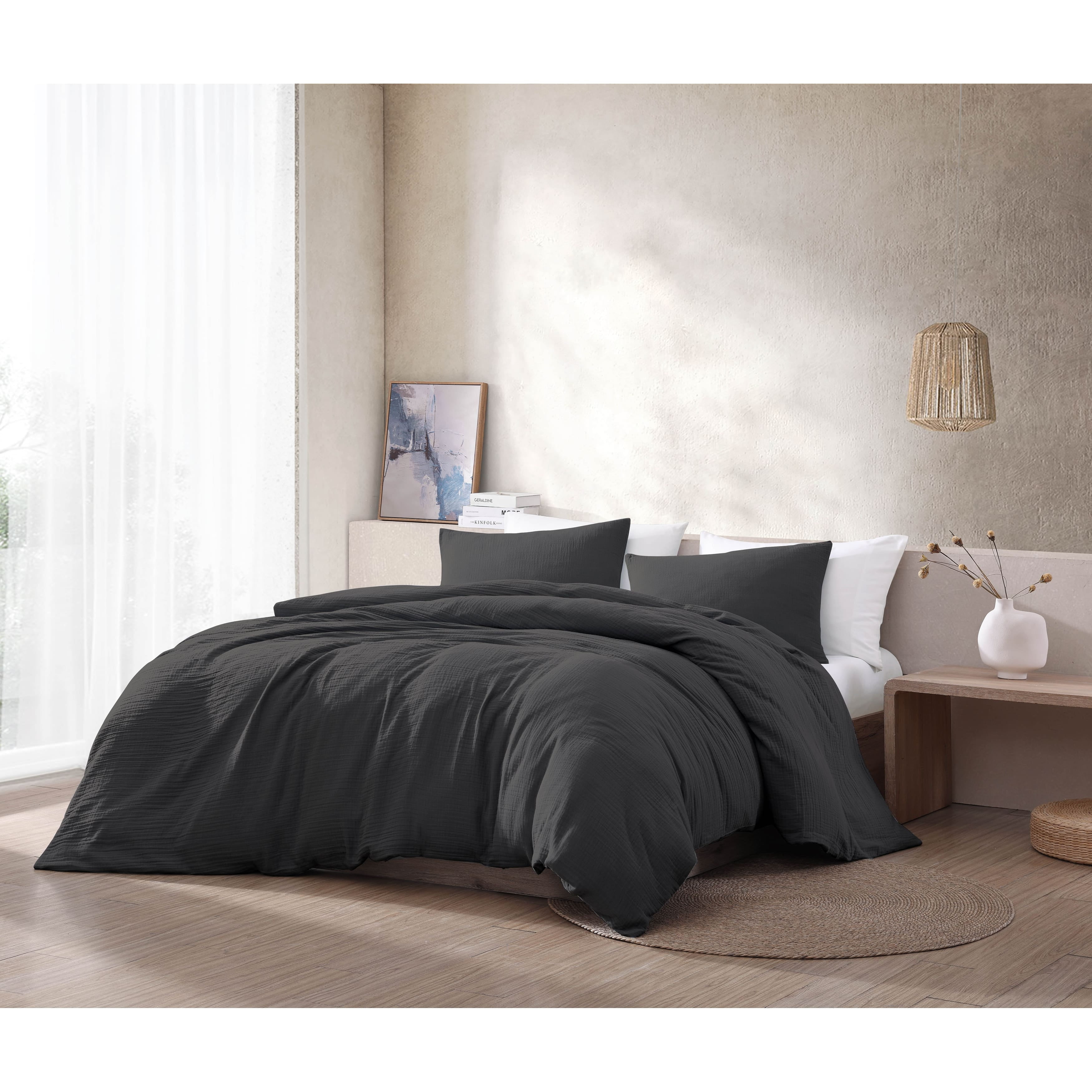 Devin Gauze 3 pc Queen Comforter Set Riverbrook Home Devin Gauze 3 pc ...