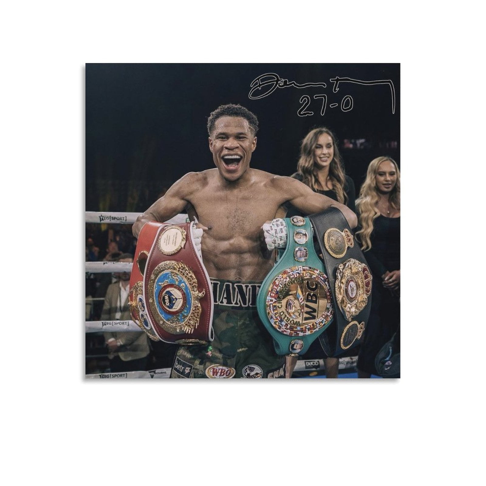 Devin Haney Boxing Boxer Professional Boxer Poster Signed Poster ...