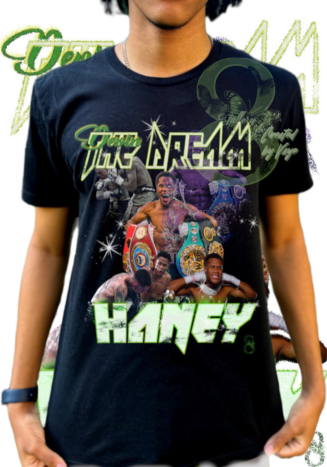 Devin Haney Shirt Retro Vintage Style Tee - Unisex T-shirt - Devin ...