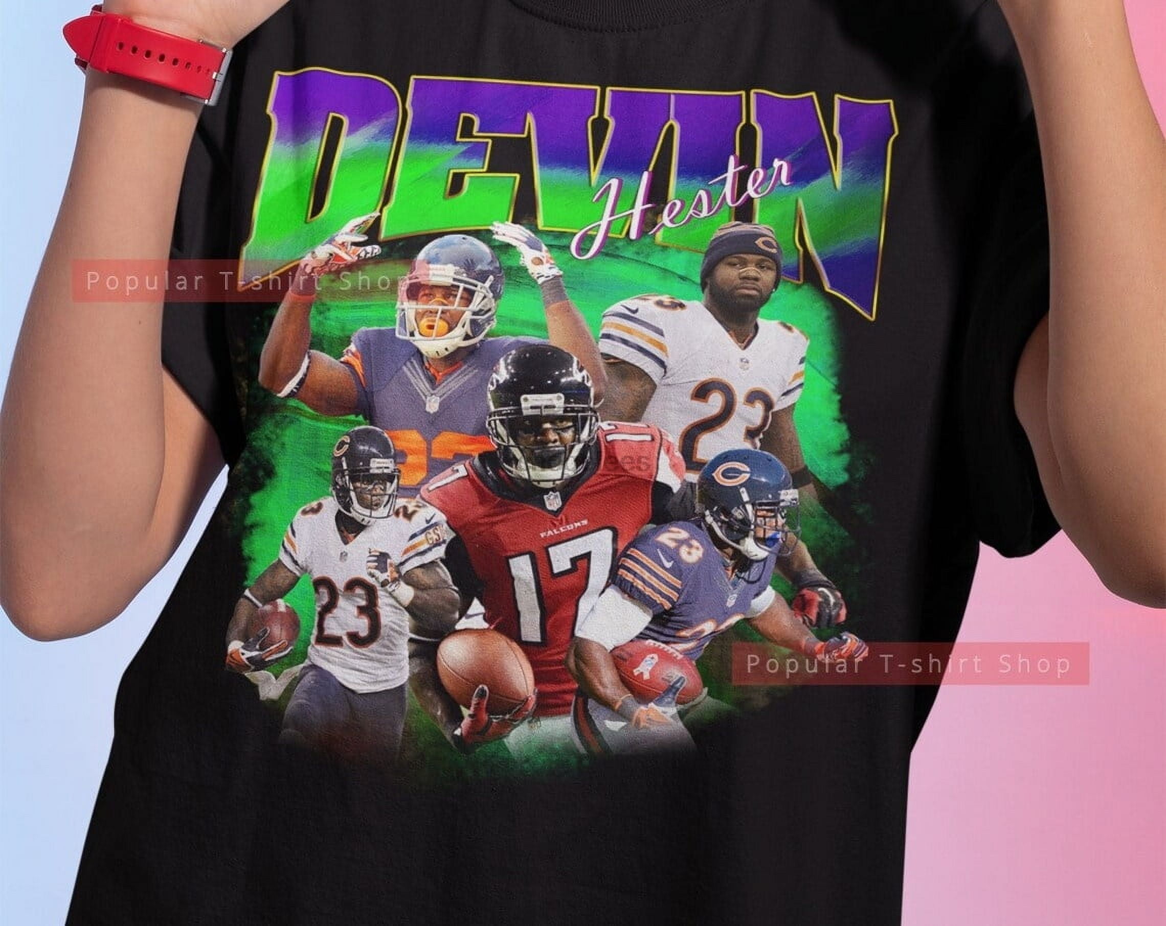 Devin Hester Vintage Unisex Shirt Vintage Devin Hester Tshirt T For Him And Her Devin Hester