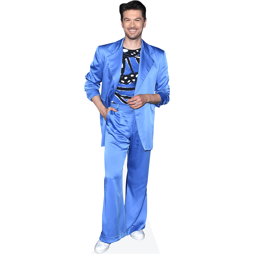 Devin Kawaoka (Blue Suit) Lifesize Cardboard Cutout Standee - Walmart.com