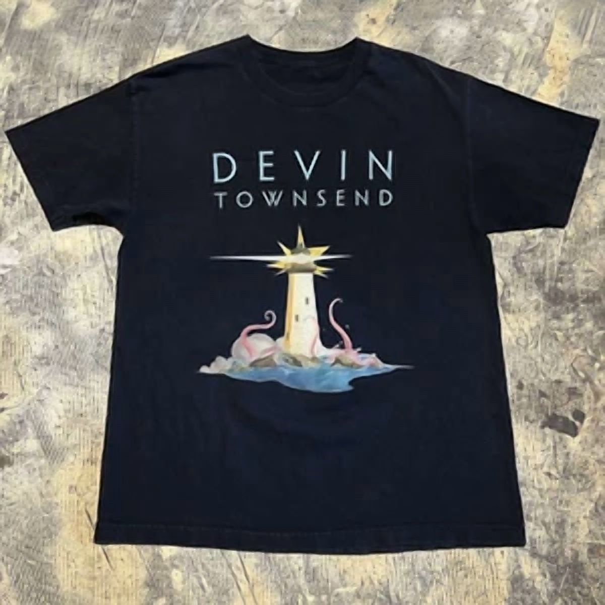 Devin Townsend Lightwork European Tour 2023 Cotton T-Shirt Full Size ...