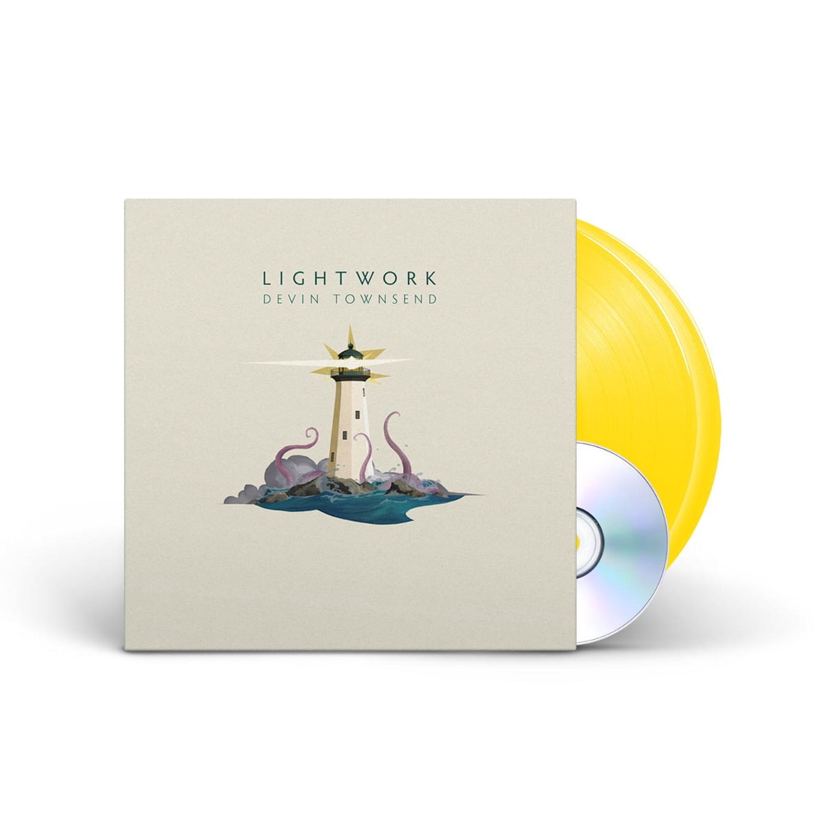 Devin Townsend Lightwork (Indie Exclusive, Colored Vinyl, Yellow, 180 ...