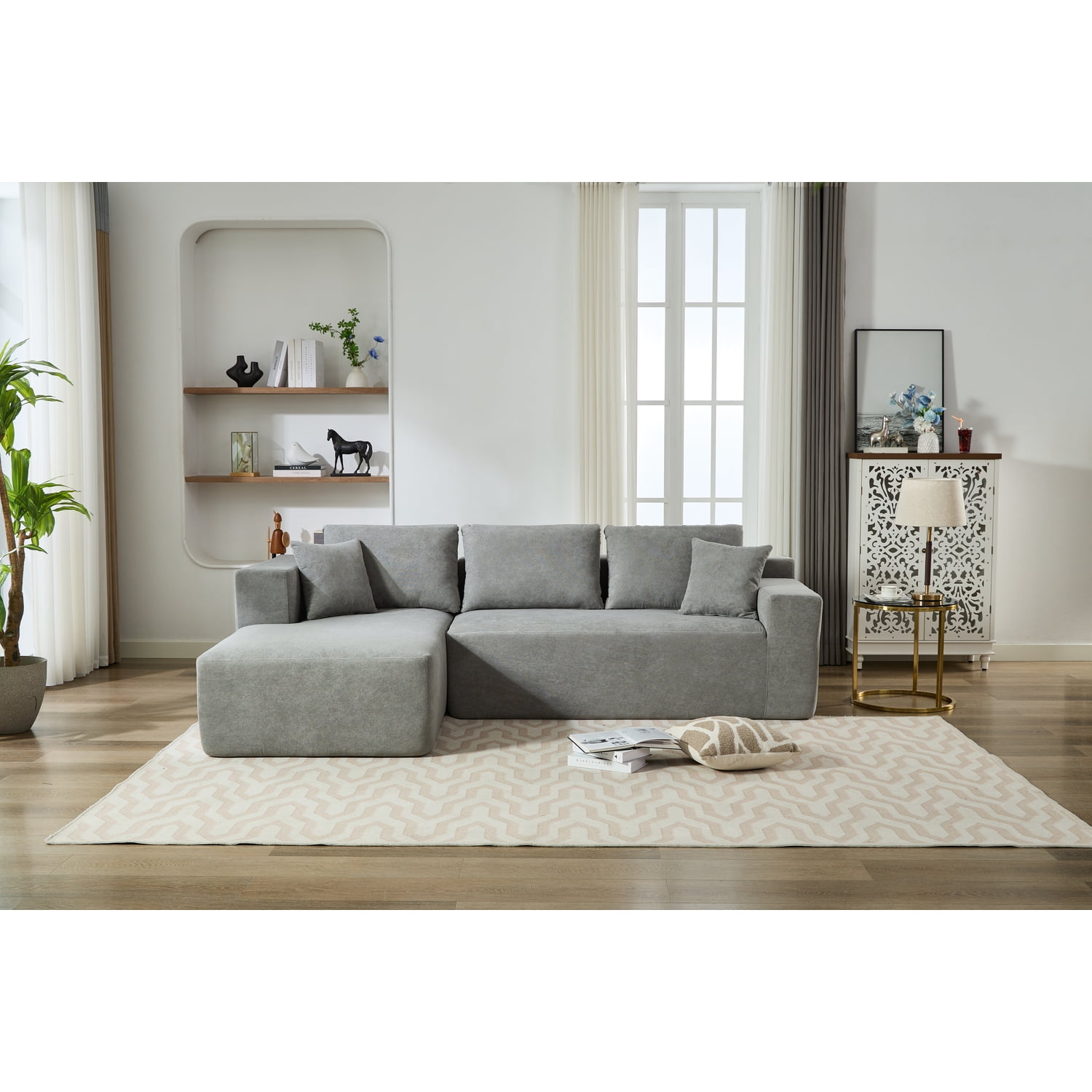 Devion Furniture 2 - Piece No Assembly Required Upholstery Sofa, Free ...