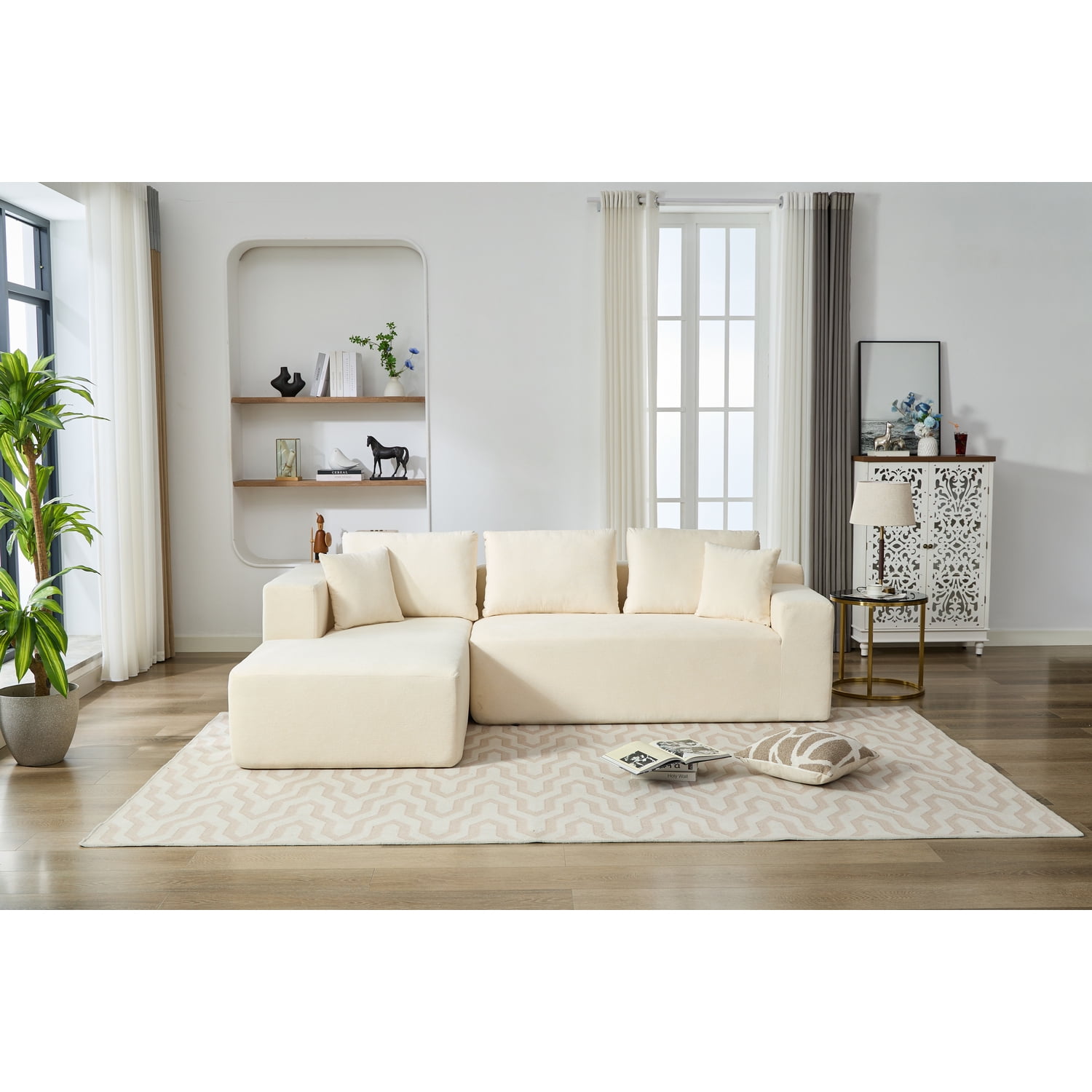 Devion Furniture 2 - Piece No Assembly Required Upholstery Sofa, Free Combination Cloud ...