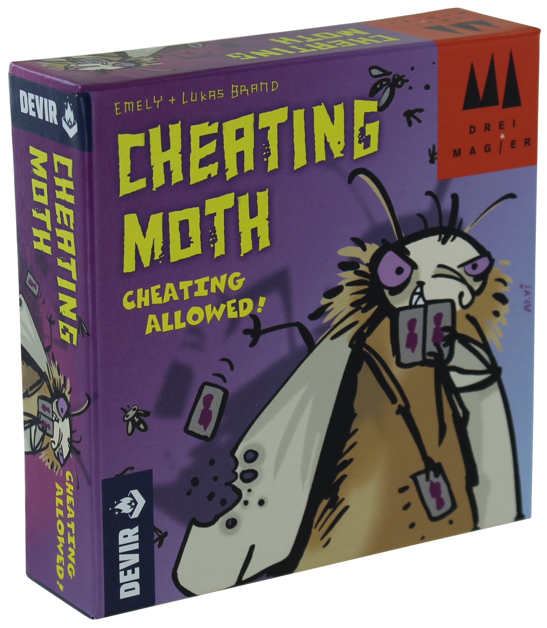 Devir - Cheating Moth, Party Game with Friends, English, Age +7 ...