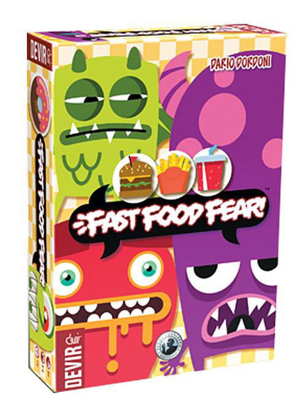 Devir - Fast Food Fear, Cards Game, Amusing and Fast Game, with Friends ...