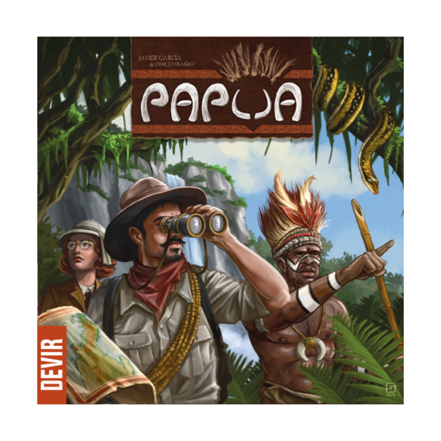 Devir - Papua, Exploration Board Game, Family, Spanish, Age +12 ...