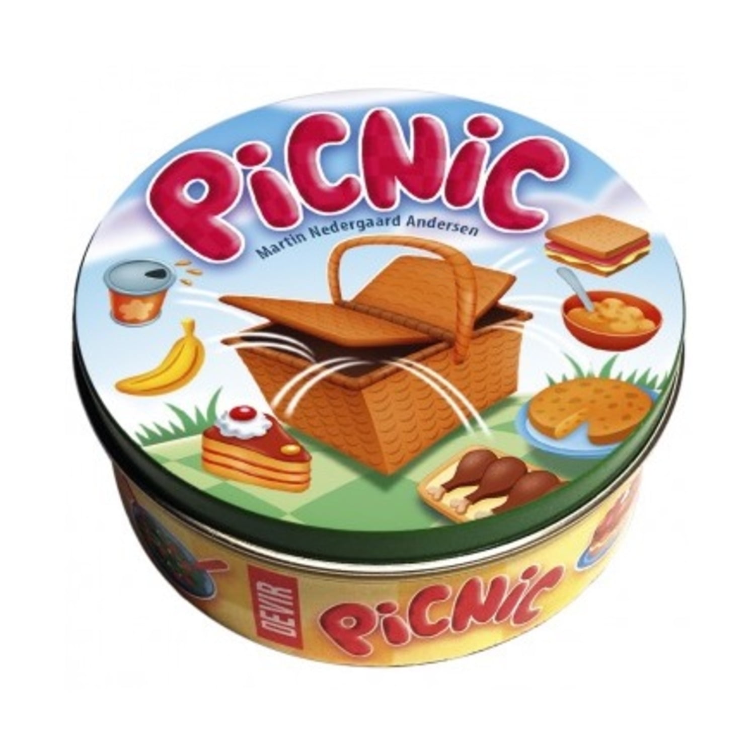Devir - Picnic, Fast Cards Game, Family, Spanish, English, Age +8 ...