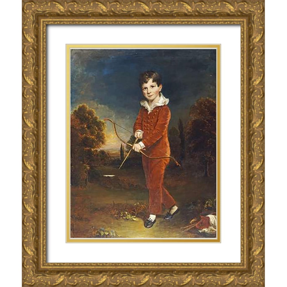 Devis, Arthur William 15x18 Gold Ornate Wood Framed with Double Matting ...