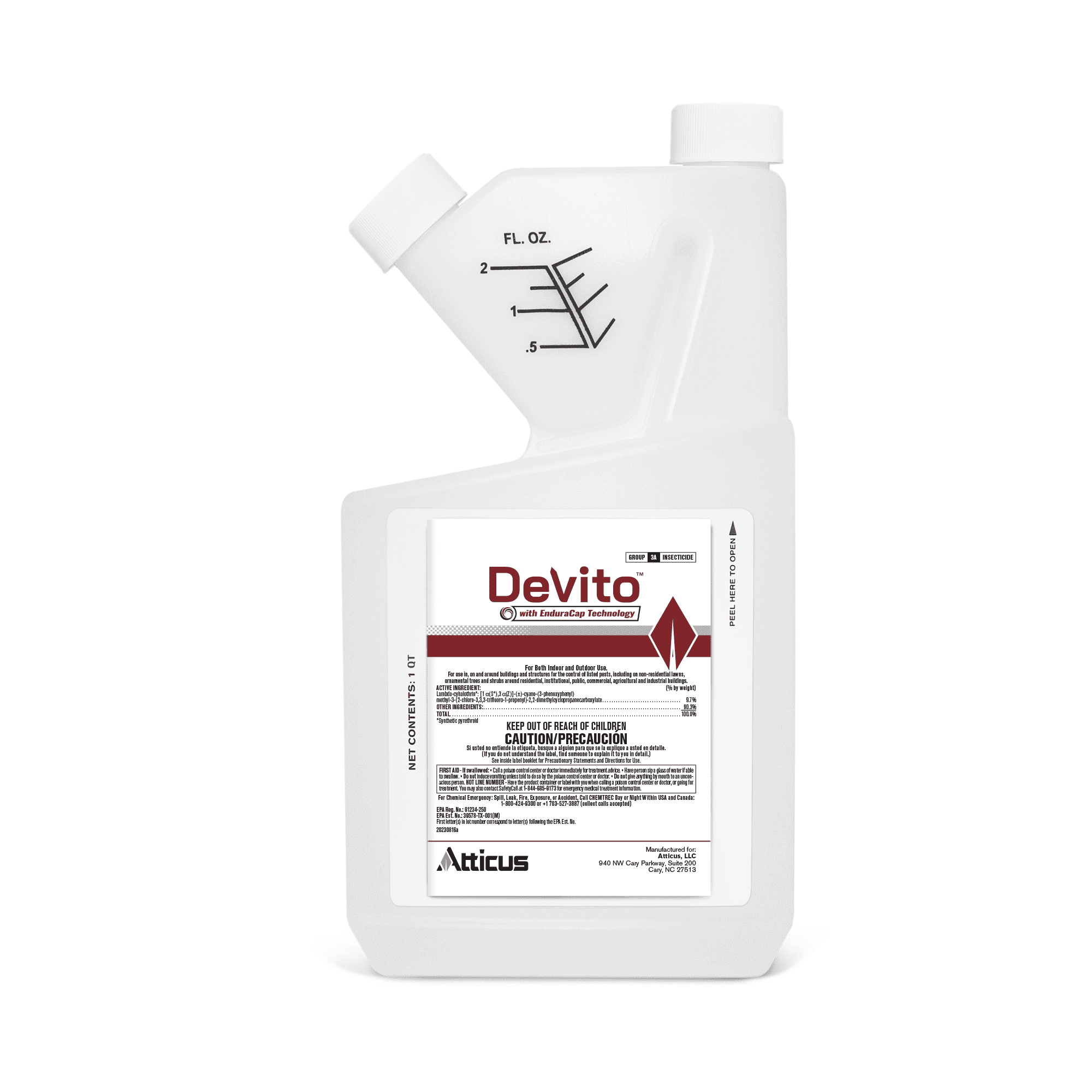 Atticus DeVito EnduraCap Technology Insecticide Spray (32 OZ)- Lambda ...