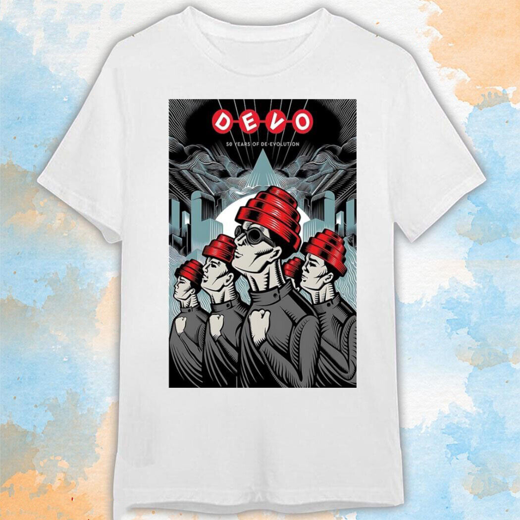 Devo 50th Anniversary and Farewell Cotton Unisex T-shirt - Walmart.com