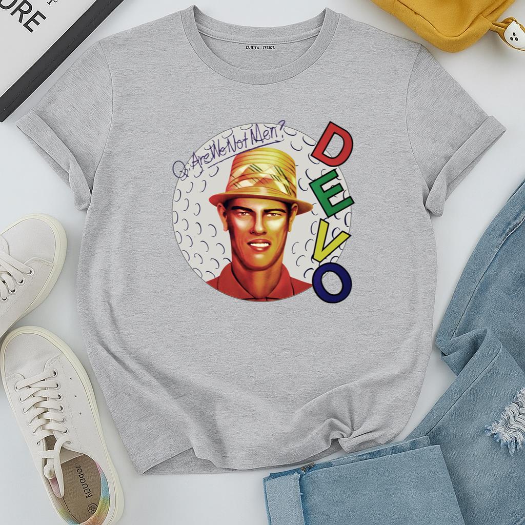 Devo Are We Not Men Classic Album Rock Band Mothersbaugh Unisex T-shirt ...