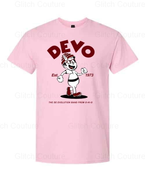 Devo Band Est 1973 Whip It New Wave Post Punk Fan Graphic T-Shirt up to ...