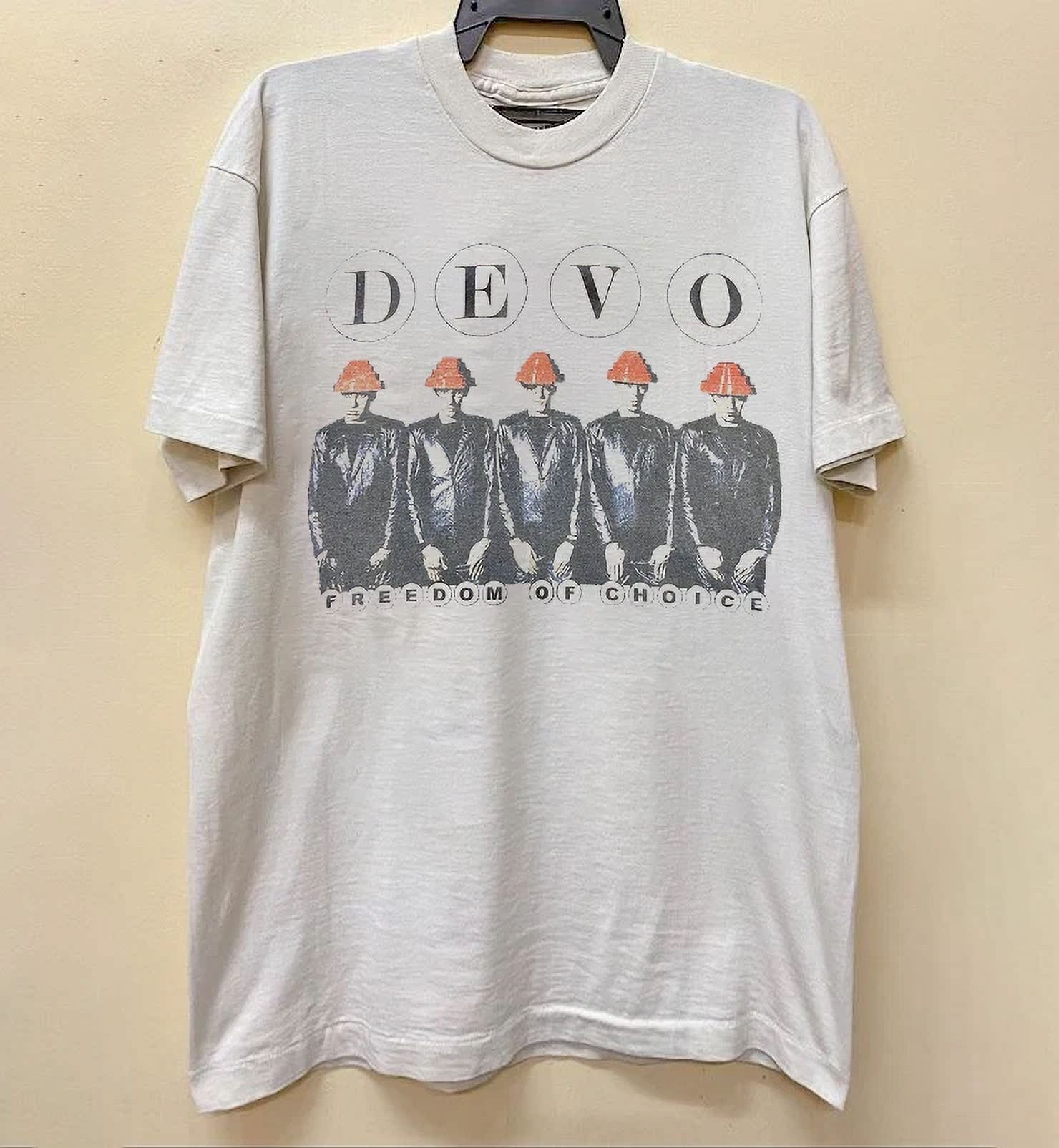 Devo Band Freedom Of Choice Album Unisex Adult Tee Shirt All Size ...