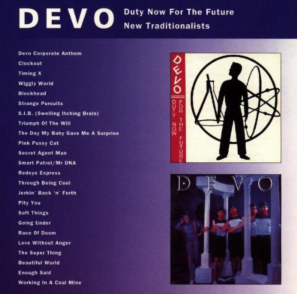 Pre-Owned Devo - Duty Now for the Future/New Traditionalists (1993) - Walmart.com