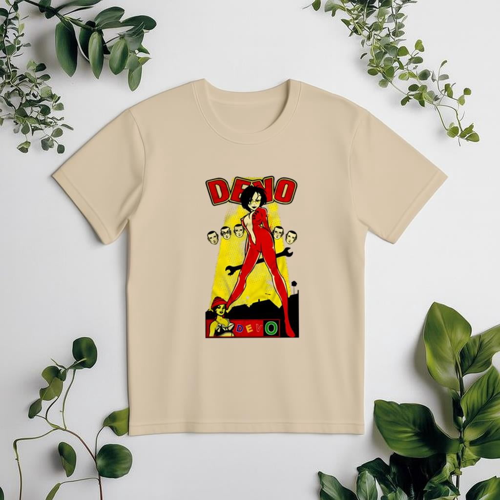 Devo New Wave Art Punk Band Hot Trending Music Graphic Unisex T-shirt ...