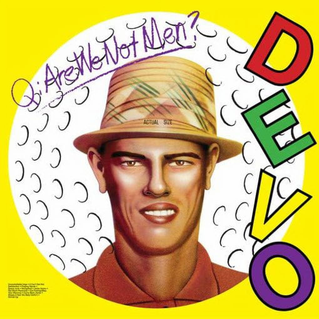 Devo ‎– Q: Are We Not Men? A: We Are Devo! LP white vinyl - Walmart.com