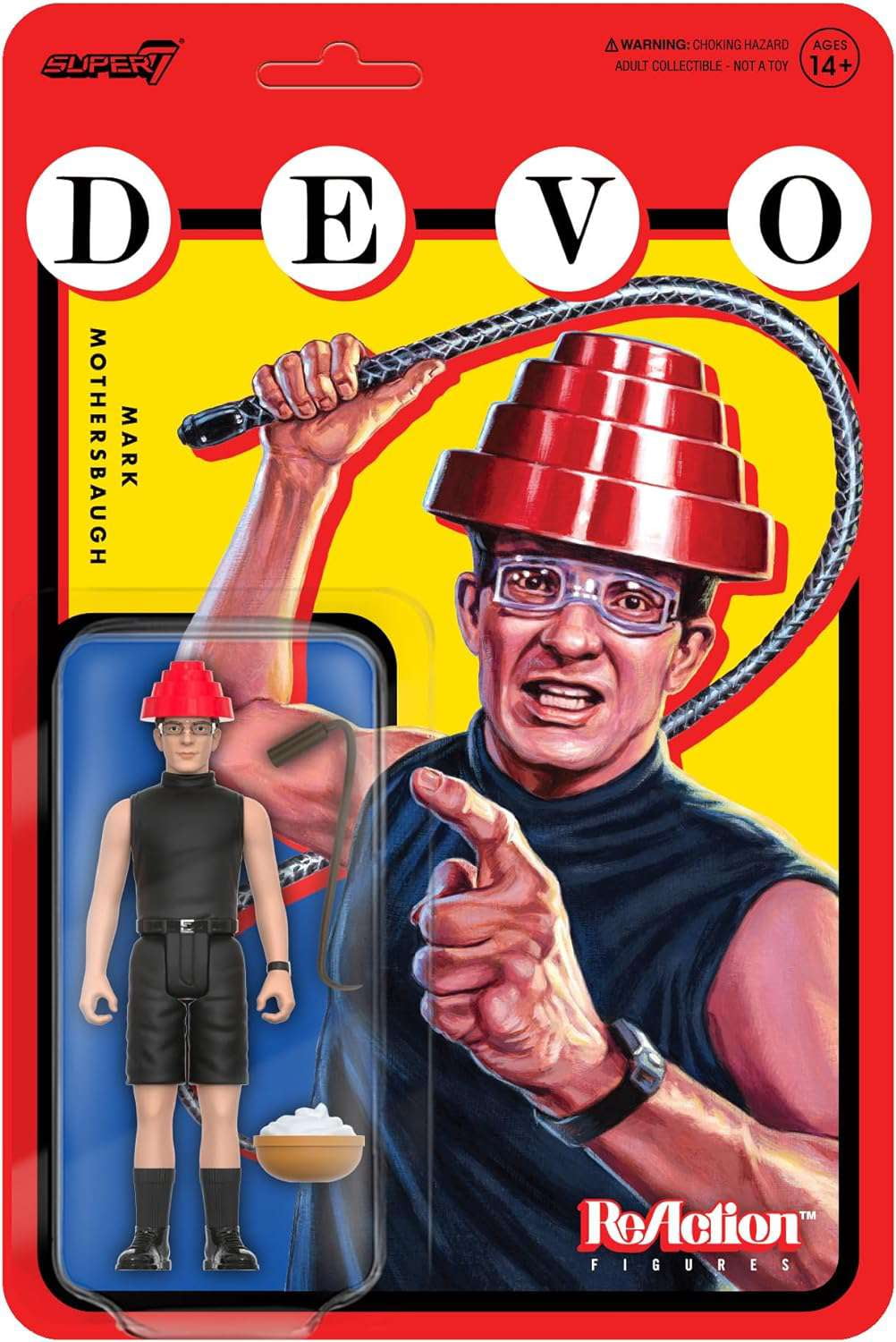 Devo ReAction Mark Mothersbaugh Action Figure (Whip It) - Walmart.com