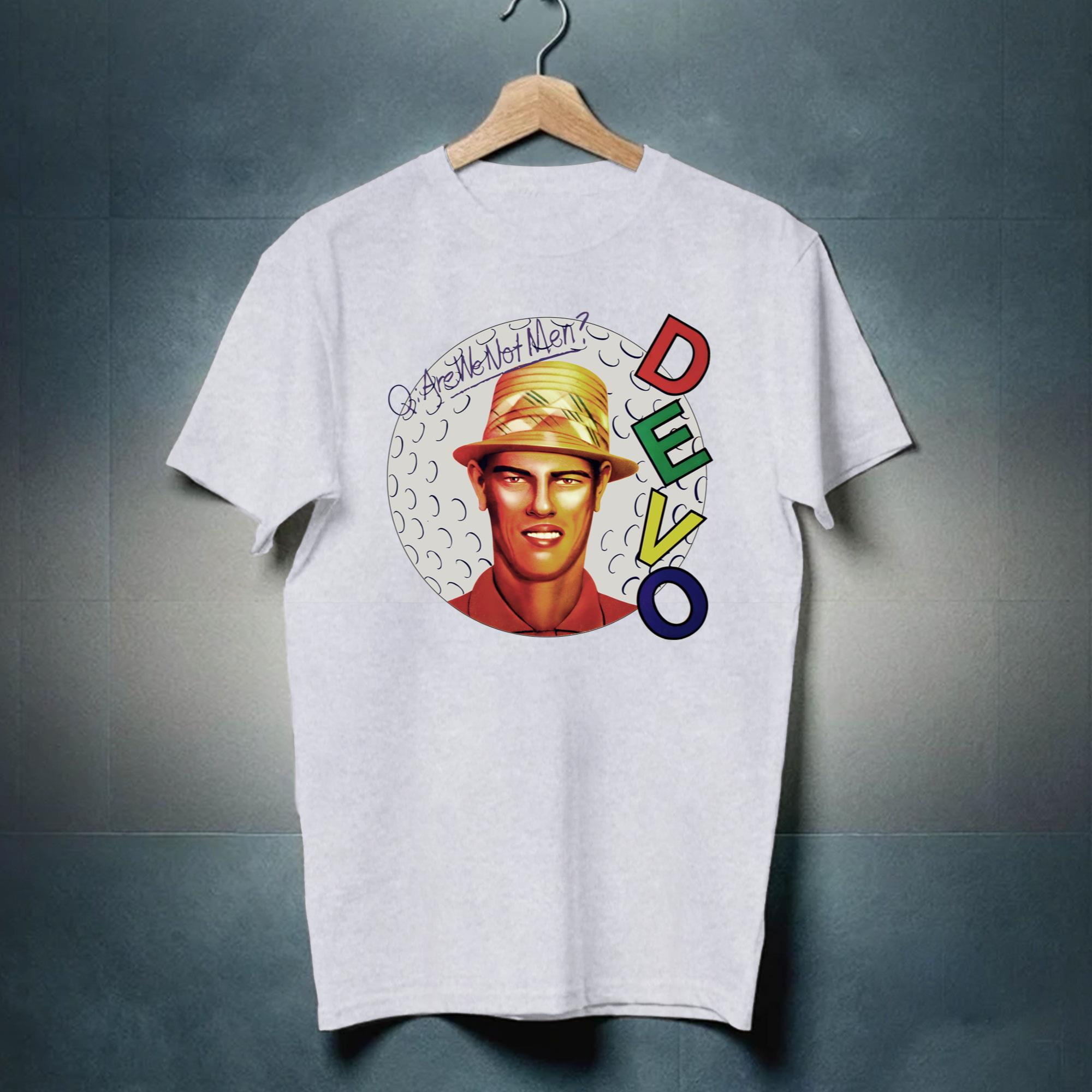 Devo Rock Band Are We Not Men We Are Devo Mothersbaughs Casales T-Shirt-TH37631 - Walmart.com