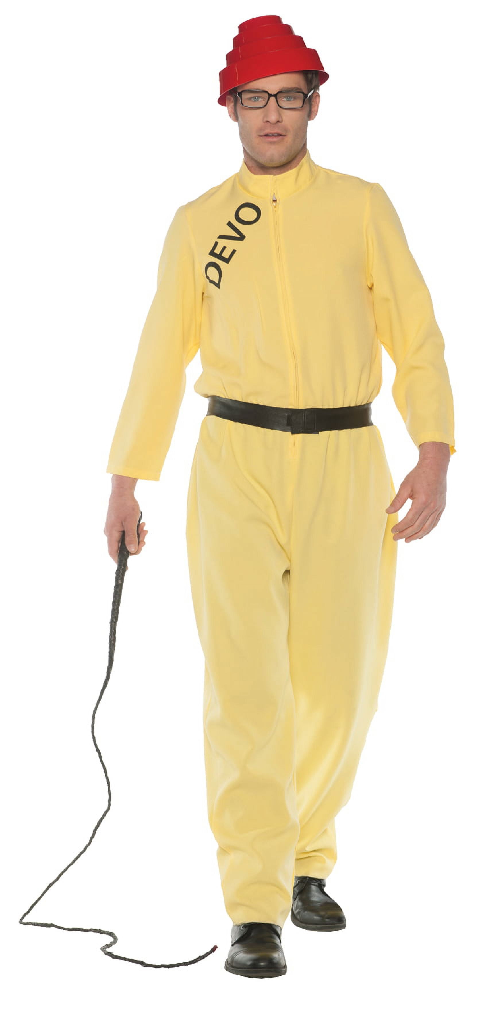 Devo Whip It Men's Adult Halloween Costume, One Size, (42-46) - Walmart.com