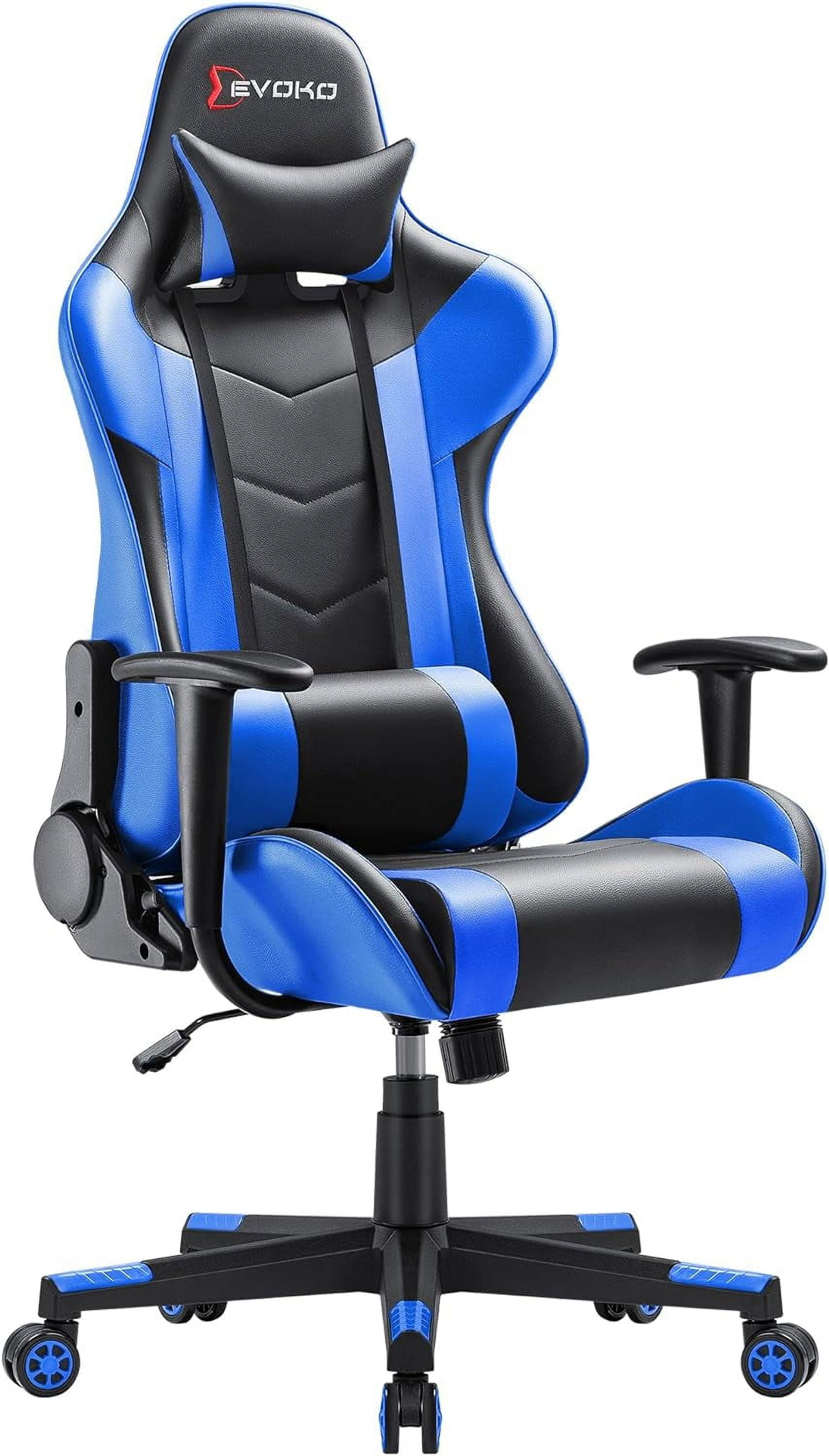 Devoko Ergonomic Gaming Chair Racing Style Adjustable Height High Back ...