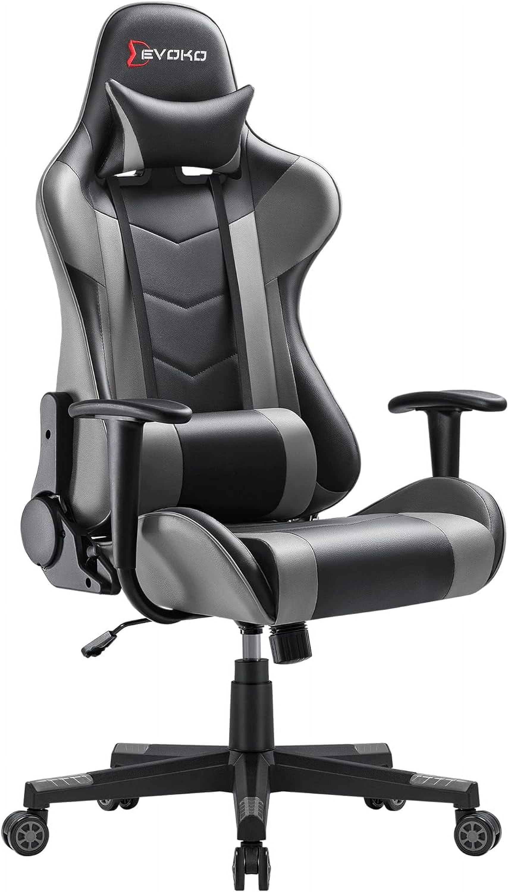 Devoko Ergonomic Gaming Chair Racing Style Adjustable Height High Back ...