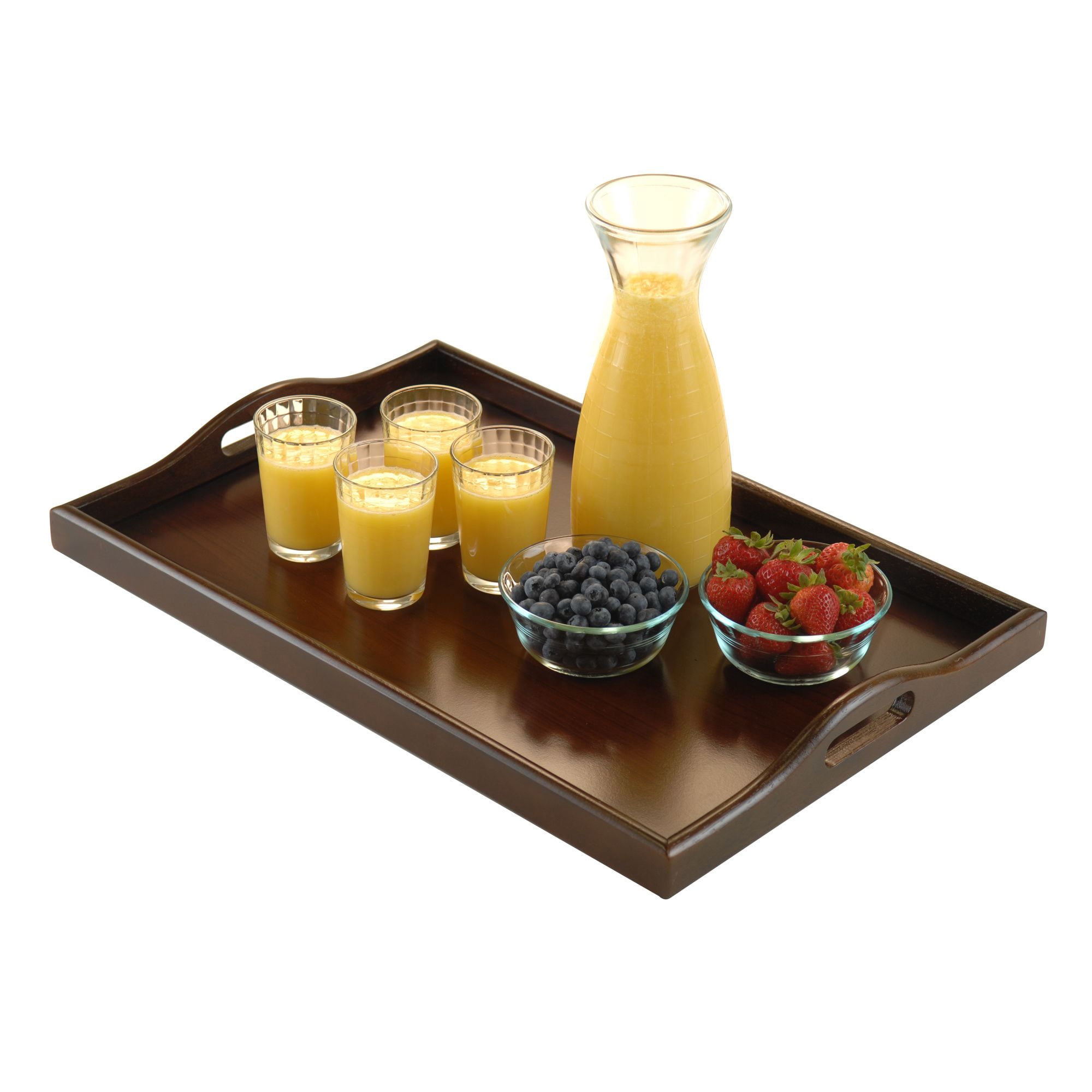 Devon Butler Table with Serving Tray - Walmart.com