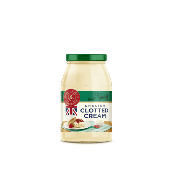 Devon Company Clotted Cream, 6OZ, 12 Pack, 55% Butterfat, Made in ...