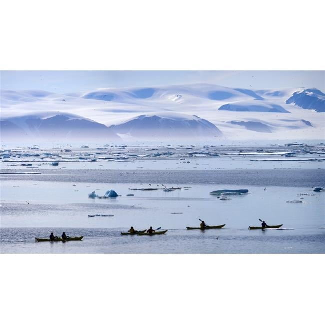 Devon Island Nunavut Canada Poster Print - 26 x 14 - Walmart.com