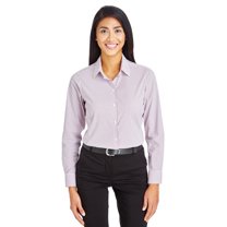 Devon & Jones D640W Ladies Crown Woven Collection Gingham Check ...