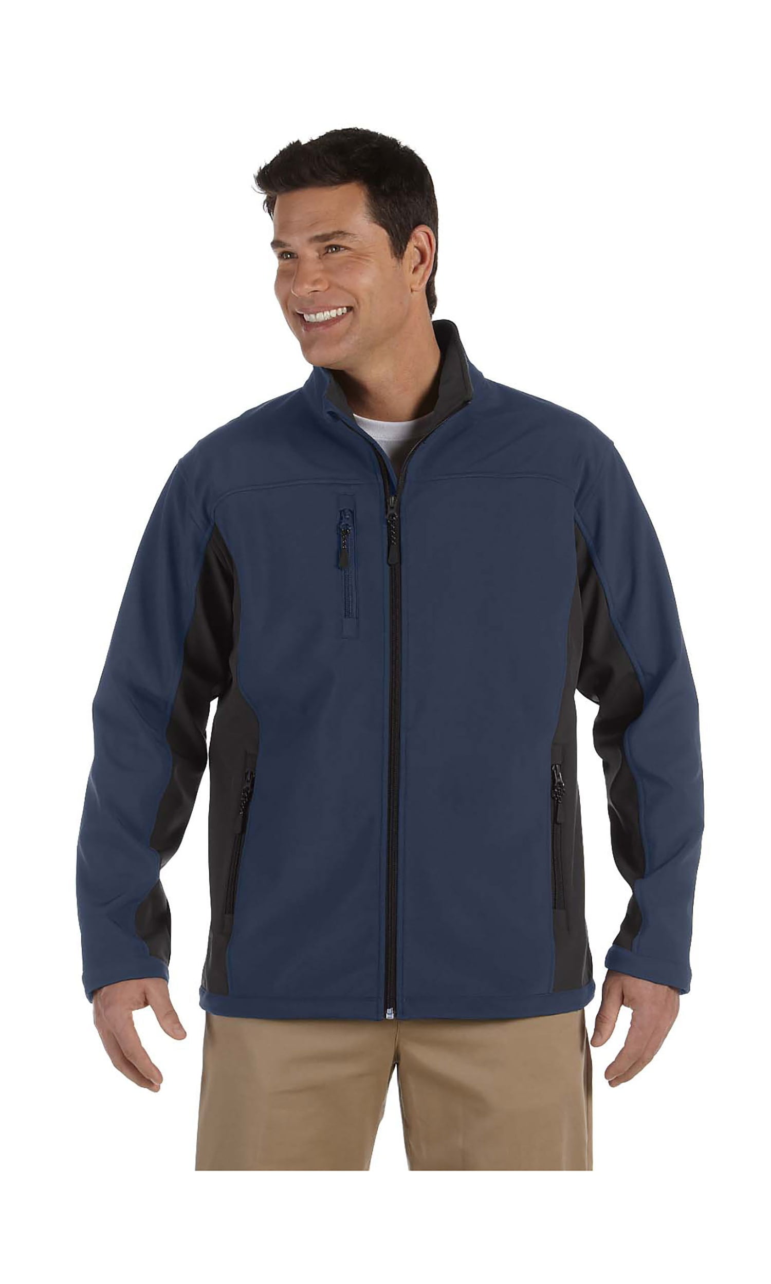 Devon & Jones D997 Men'S Soft Shell Colorblock Jacket - Walmart.com