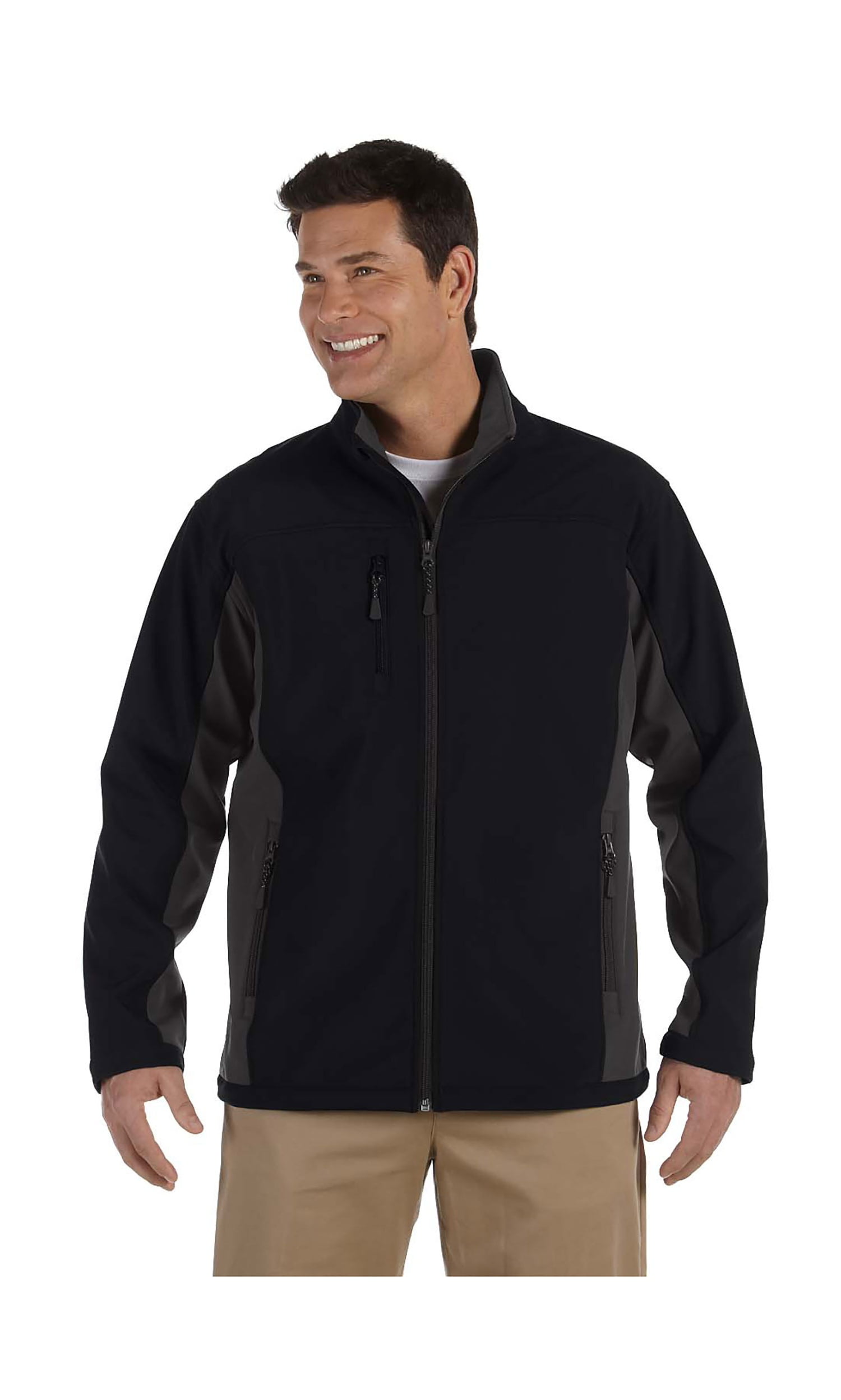 Devon & Jones D997 Men'S Soft Shell Colorblock Jacket - Walmart.com