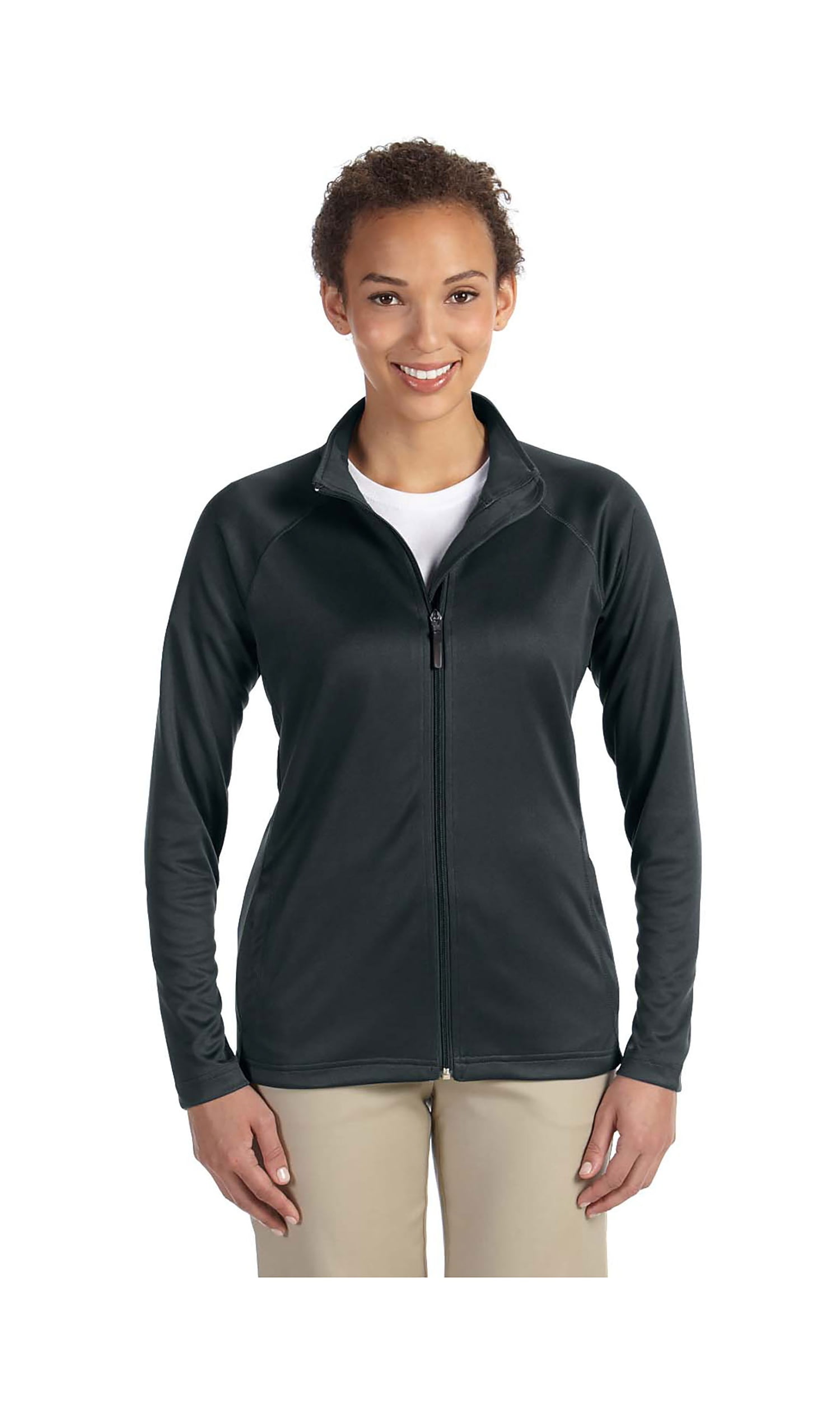DG420W Devon & Jones Ladies' Stretch Tech-Shell Compass Full-Zip ...